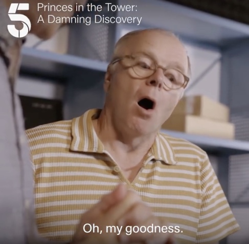 PRINCES IN THE TOWER: A DAMNING DISCOVERY: PROFESSOR TIM THORNTON AND ...